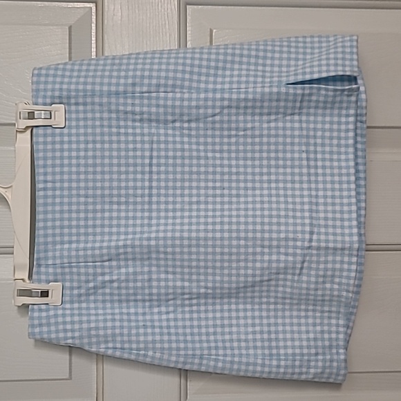art class | Bottoms | Art Class Blue White Checkered Skirt | Poshmark
